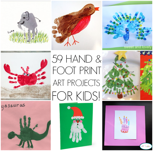 59 Handprint Craft Ideas For Kids ! - Handy DIY