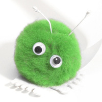 Nostaligasm: Sticky Feet Fuzz Balls