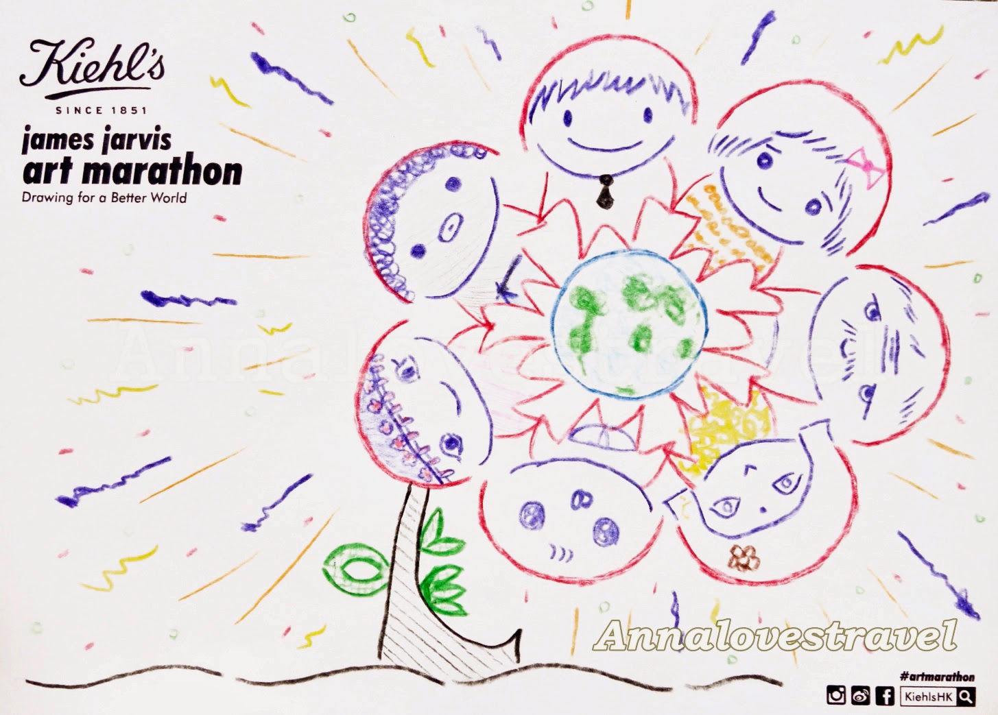 Drawing for a Better World．生活隨想 | 安娜愛閒遊