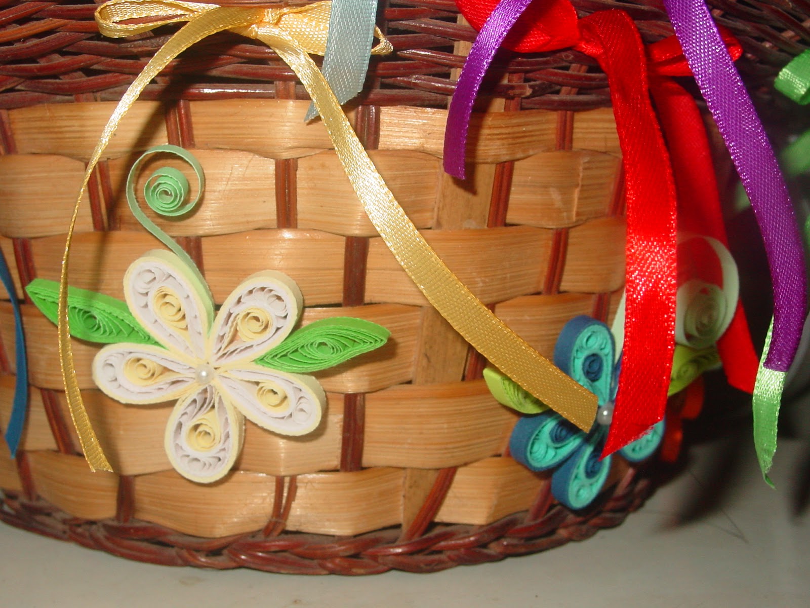 Faith's Quilling : Quilled Offering Basket