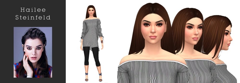 My Sims 4 CAS - Dwayne Johnson, Kevin Hart, Ana de Armas, Ed Sheeran ...