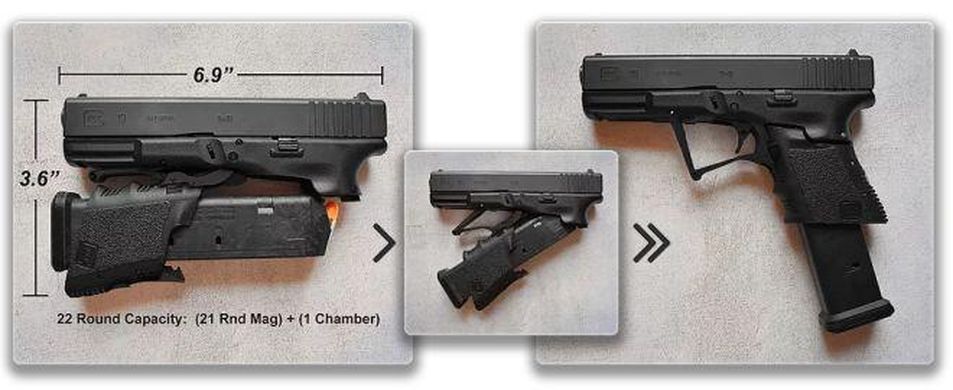 on target shooter nz: Extreme & Folding Glocks: