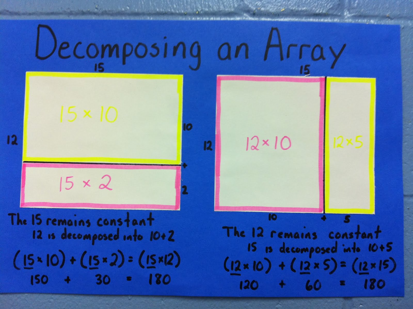 Handbook for Young Supers: Decomposing an Array