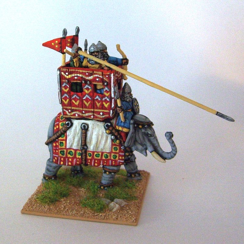 The Waving Flag: 15 mm Timurid Elephant