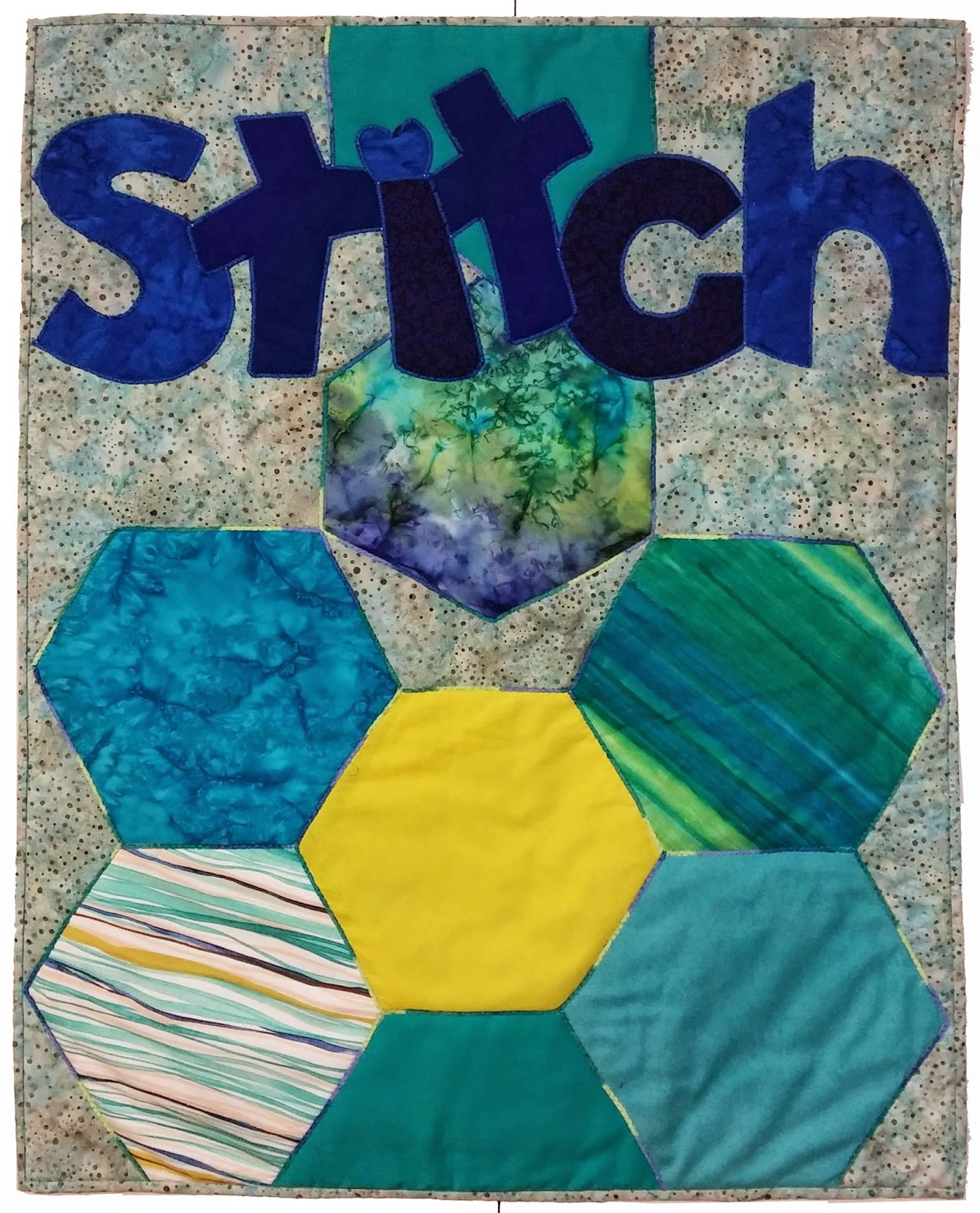 Rose Hughes - Quilt Artist: Making "Words" Sew with Fast-Piece Applique