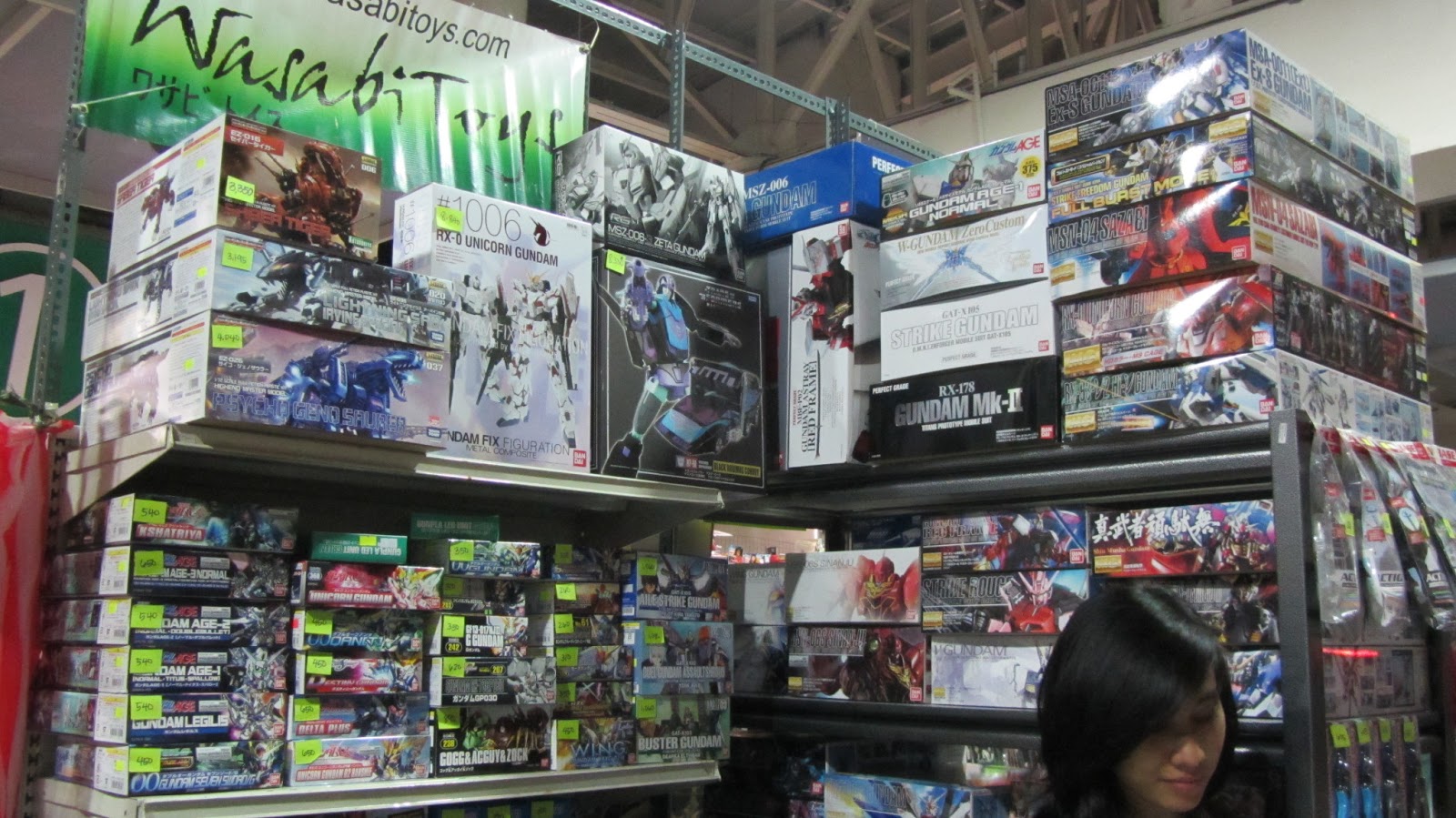 TOYCON 2013 - GUNPLA Stores Coverage ~ Gundam No Ou