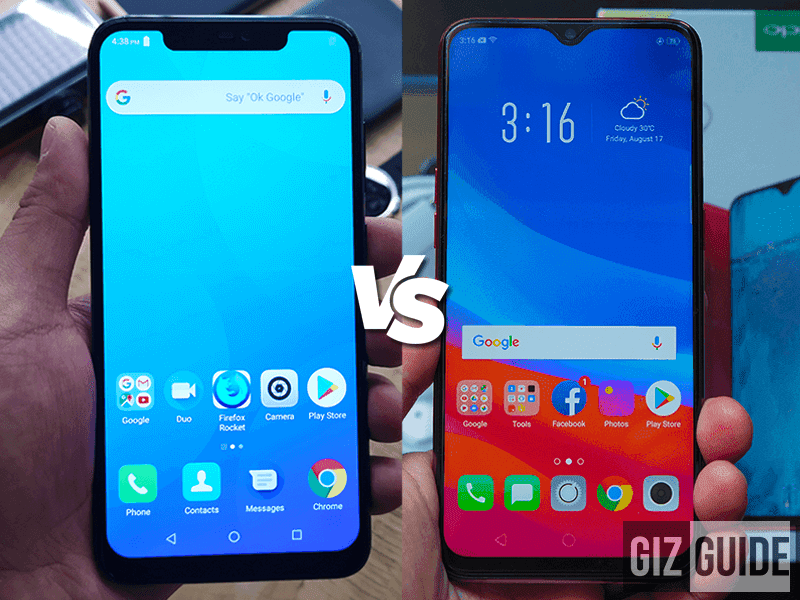 Cherry Mobile Flare S7 Plus vs OPPO F9 Specs Comparison