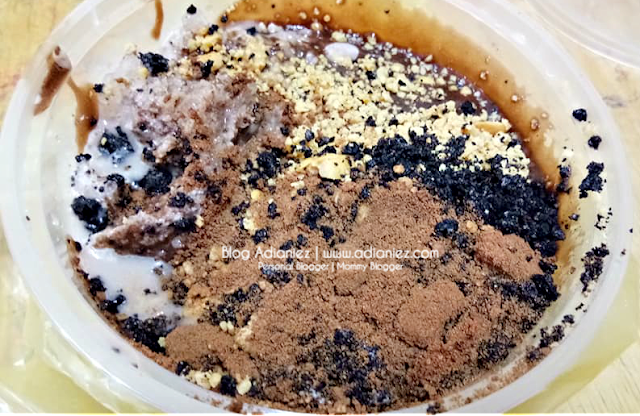 Ais Milo Kepal Viral Leleh, Taman Merbok, Melaka