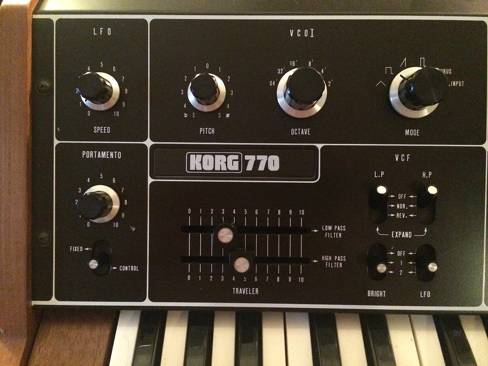 MATRIXSYNTH: Vintage KORG 770 Analog Synthesizer
