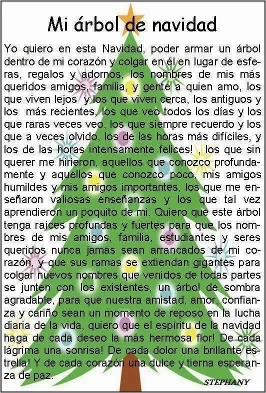 Yo quiero en esta navidad ~ Mejores Mensajes