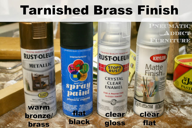 Faux Tarnished Brass Finish | Pneumatic Addict