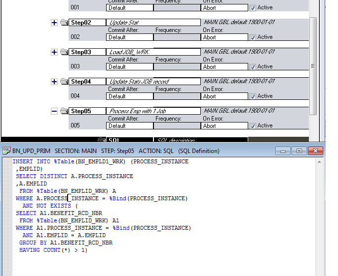 PeopleSoft: Parallel Processing using Temporary Record with Application ...