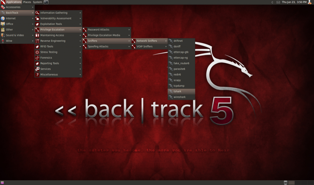 Backtrack: Backtrack 5