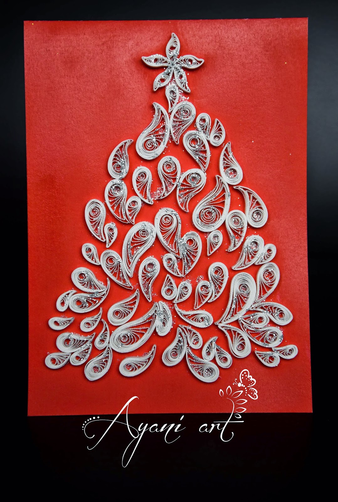 Ayani art: Quilling Christmas Cards