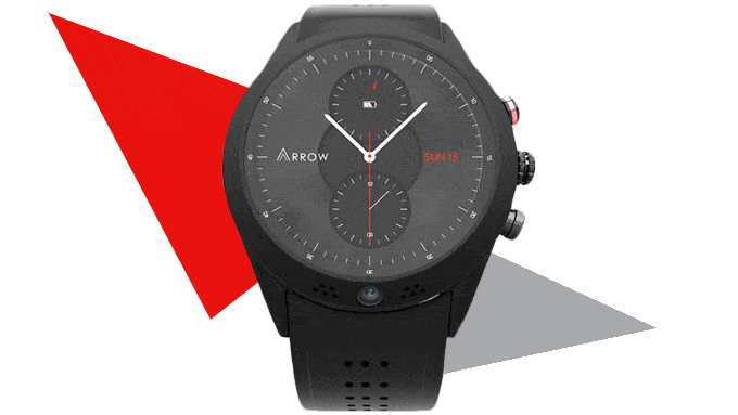360⁰ Dönebilen Kamerası ile Farklılık Yaratan Akıllı Saat ARROW SMARTWATCH