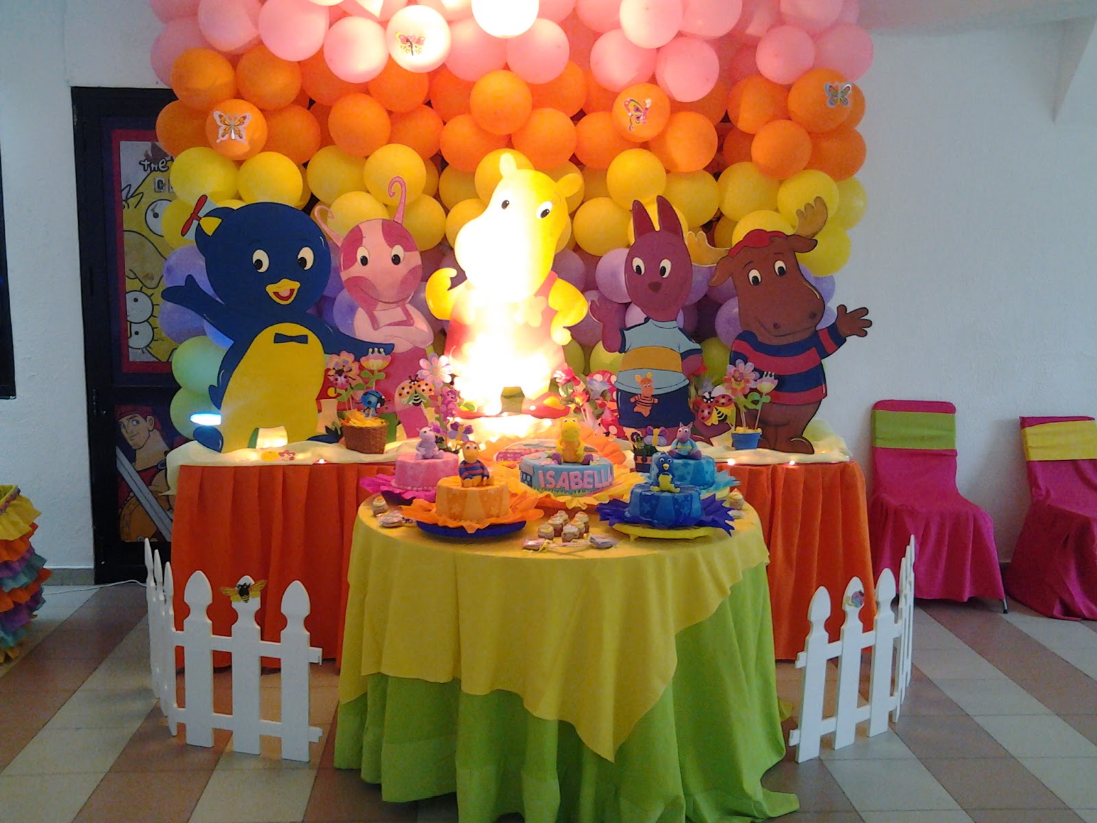 PKELANDIA: FIESTA DE BACKYARDIGANS. TASHA