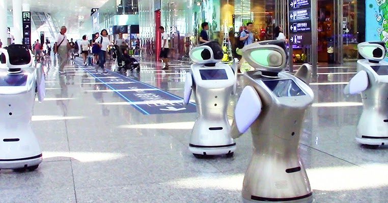 Sanbot Robotics: Sanbot Application Scenario 8: Airport Service