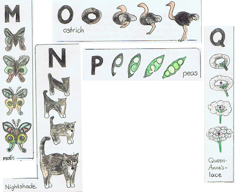 Black and White: Alphabet Transformations