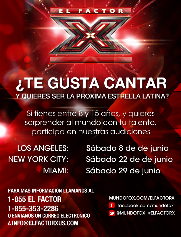 MundoFOX prepara ¨El Factor X¨ ¡Nuevo reality show!