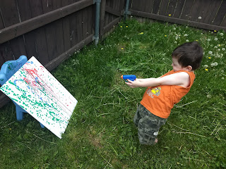 Fun and Messy Painting for Kids