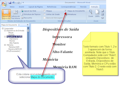 Informática Básica: Atividade 3-2 Formatar títulos do texto usando ...