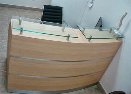 RM MADERA & MELAMINA Contacto: 991534595: COUNTERS DE RECEPCION: hechos ...