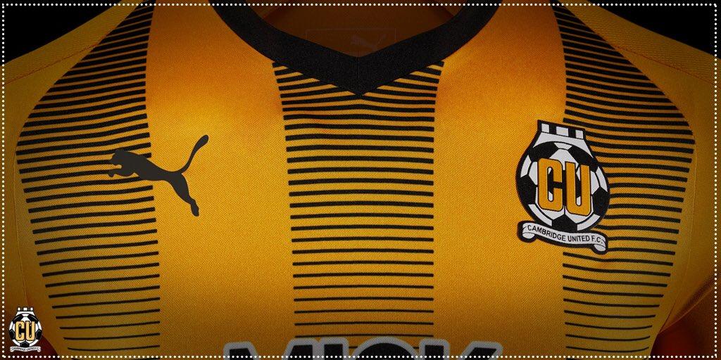 Cambridge United 18-19 Home Kit Released - Footy Headlines