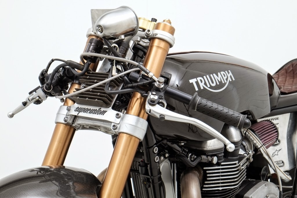 Triumph Salt Racer - RocketGarage - Cafe Racer Magazine