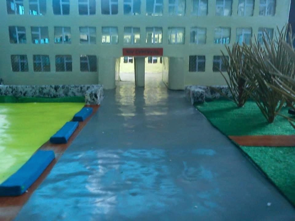 Сургуулийн макет Орхон аймгийн БУГС тай 14 р сургууль