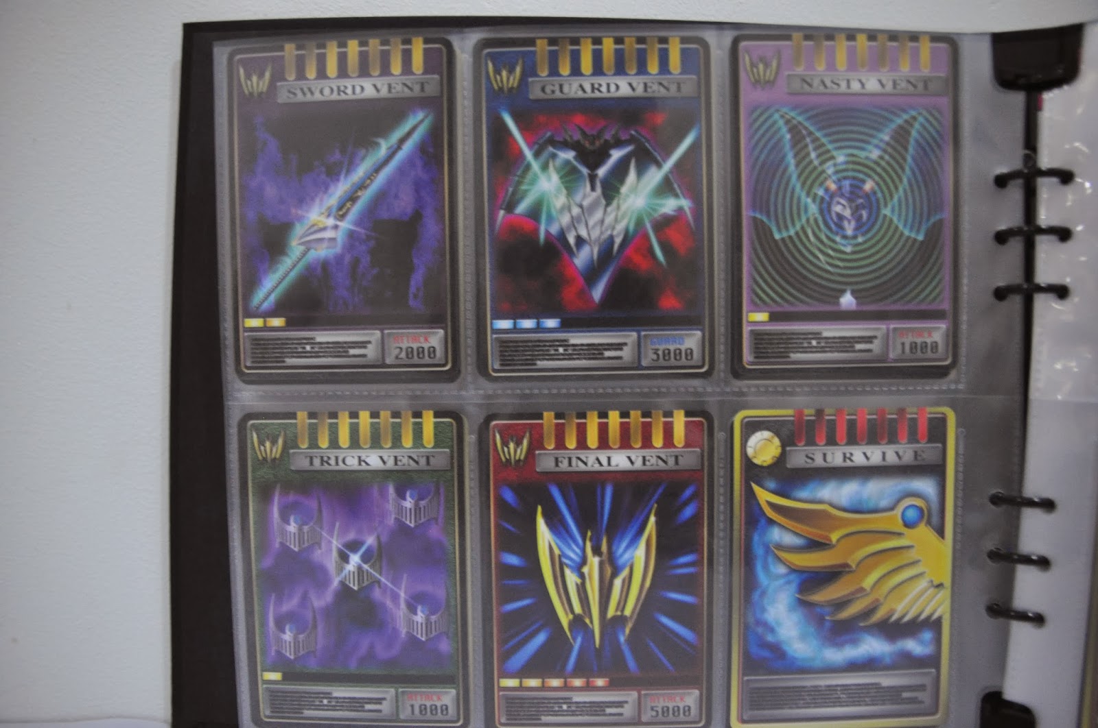 UZU's Hobby Collectible & Others : Kamen Rider Ryuki Advent Card ...