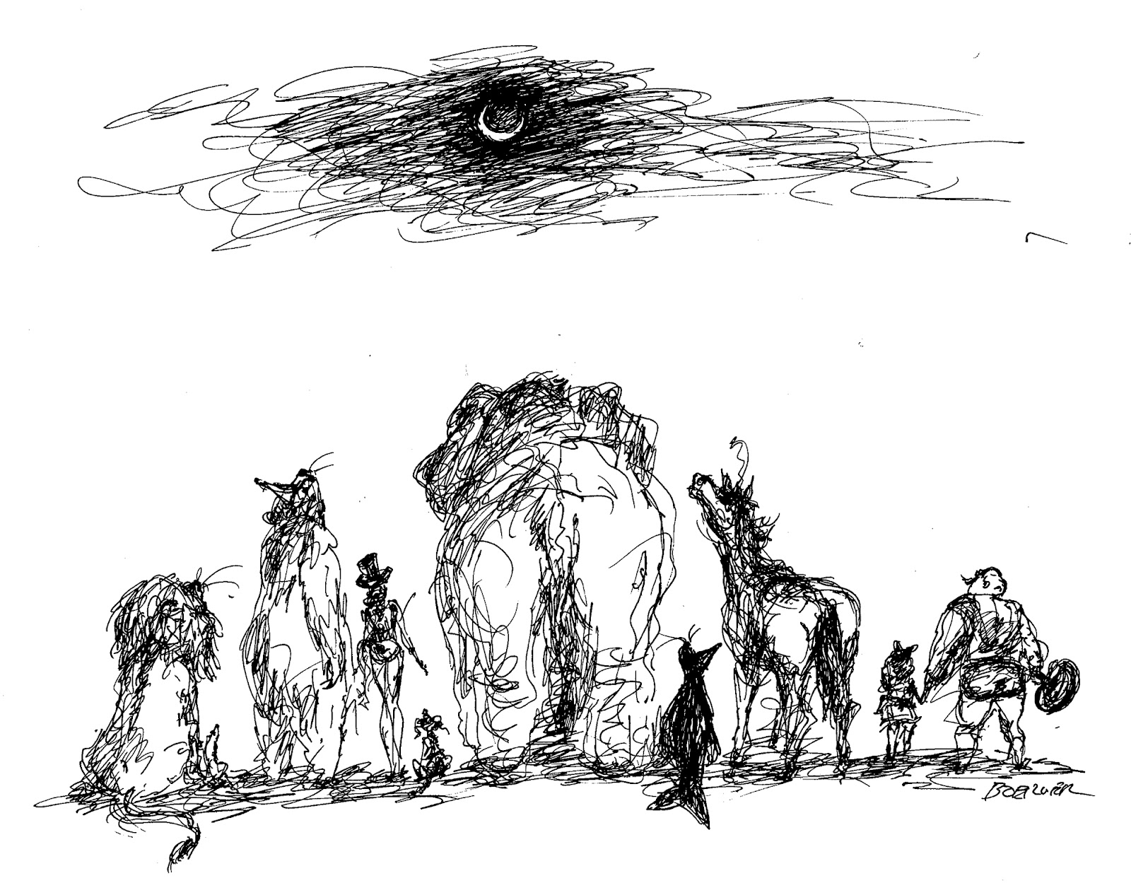 Andy's Art: Absurd Drawings