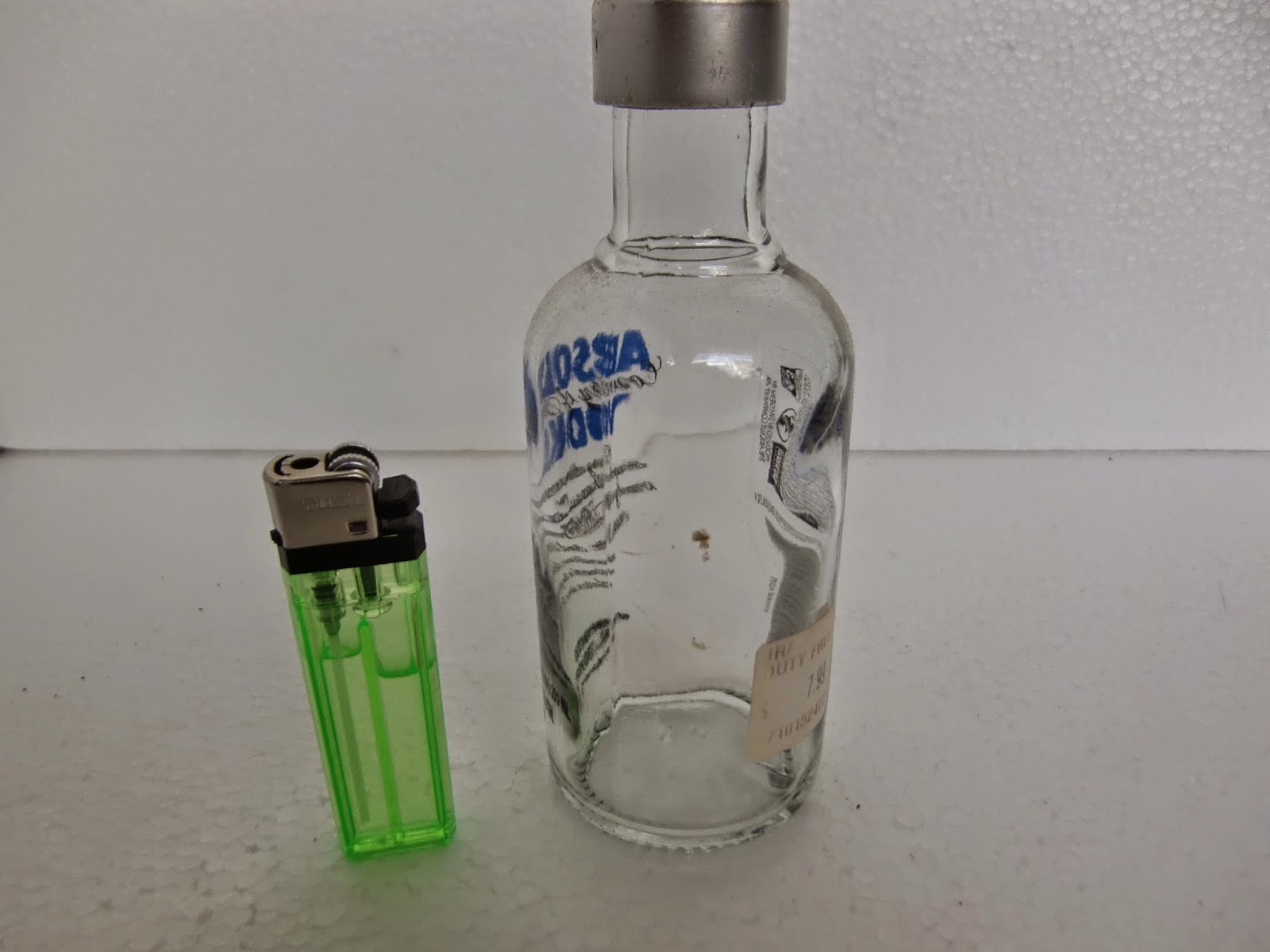 CILEGON ANTIK: Botol Kecil Cantik : ABSOLUTE VODKA