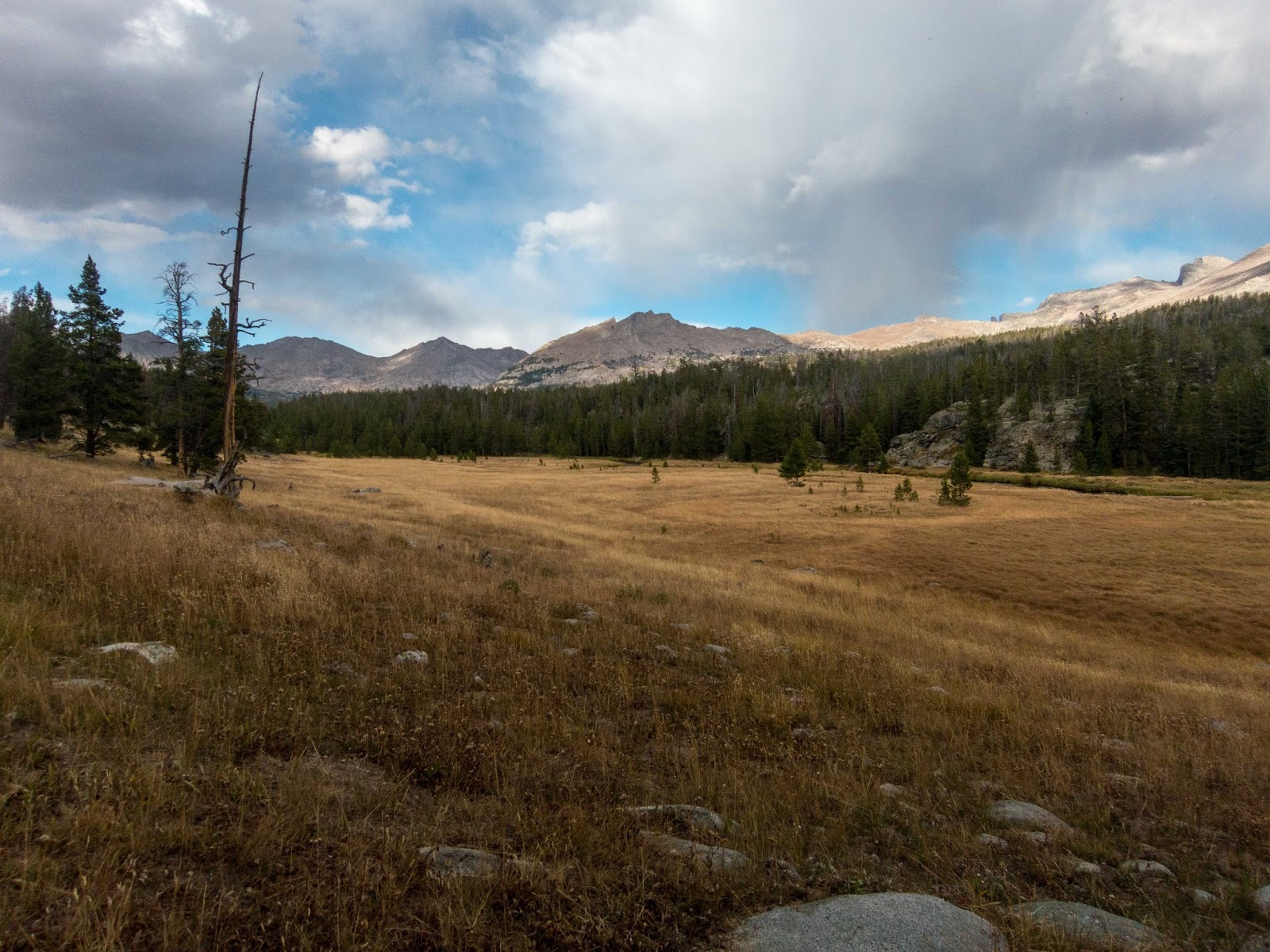 Eric's Hikes: Wind River High Route Day 7: Shadow Lake to Big Sandy ...