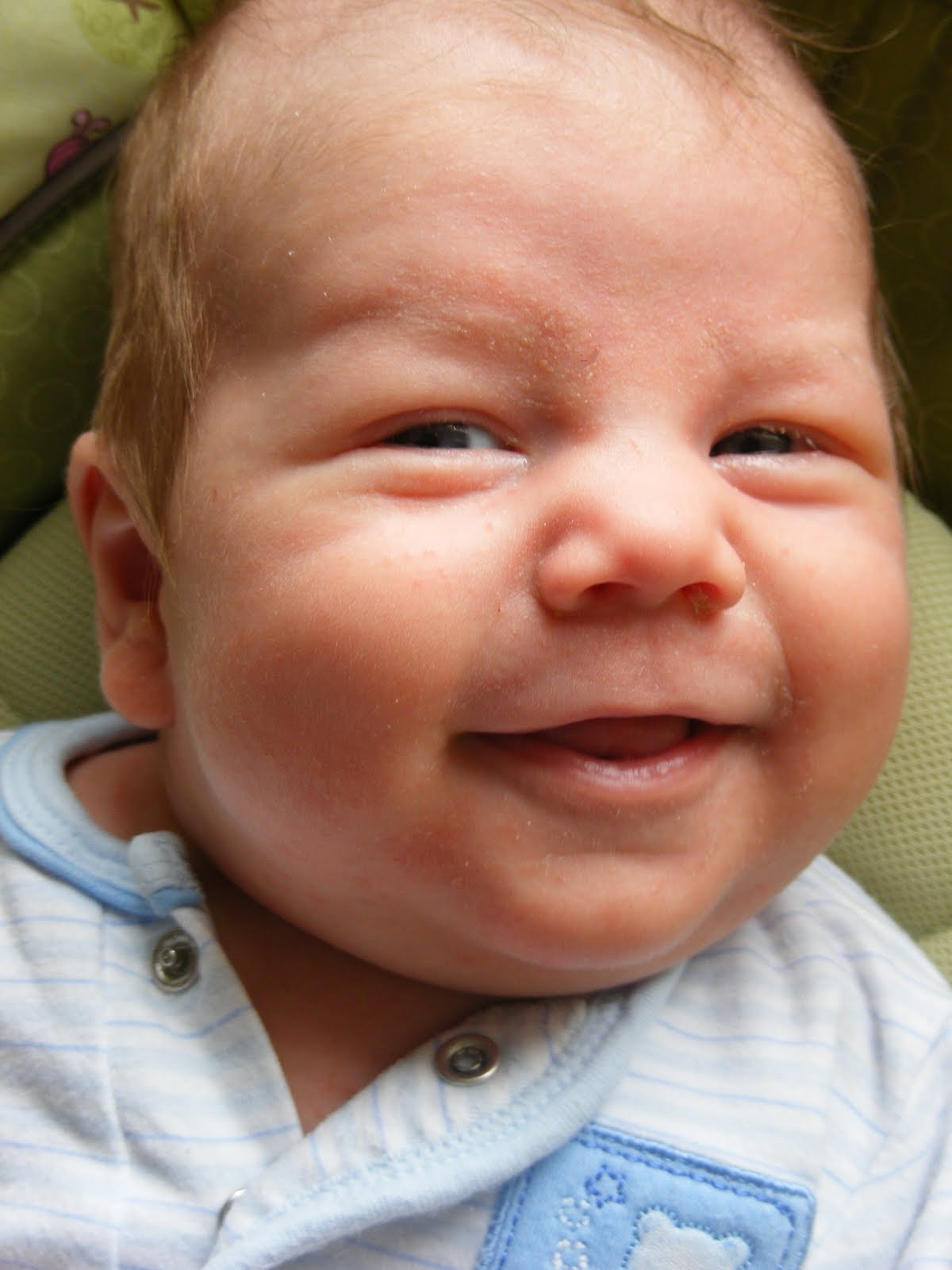 My Glowing Fire: All smiles