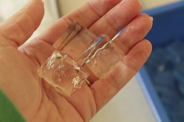 Icy Water Bead Cubes Make a Fun Arctic Sensory Bin - Life with Moore Babies