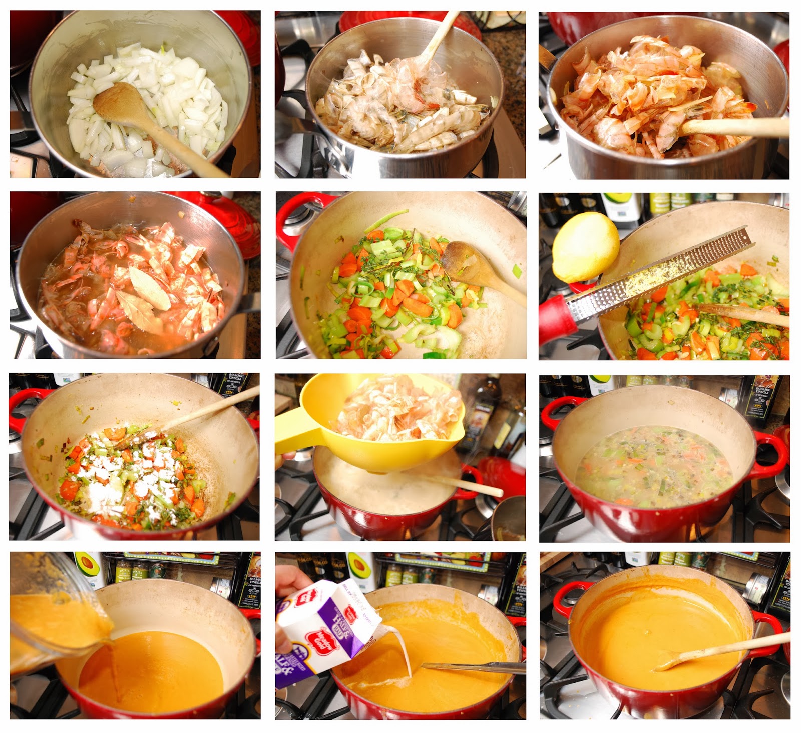 Q's Creative Card Making Kits: Studio 5: Shrimp Bisque for romantic dinner