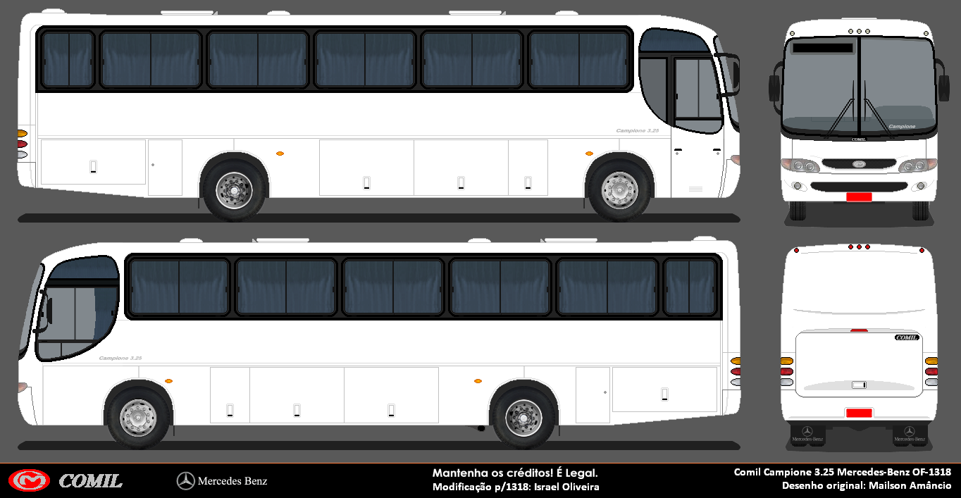 Central Bus: Comil Campione 3.25 MB OF-1318
