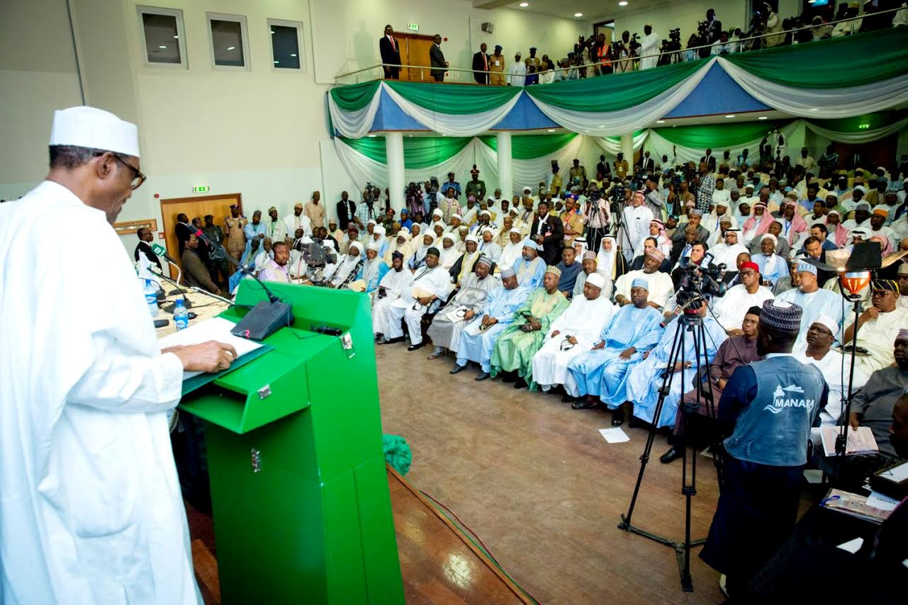 Photos: Buhari declares open the International Islamic Conference on ...