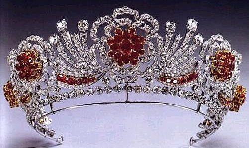 Tiara Mania: Queen Elizabeth II of the United Kingdom's Burmese Ruby Tiara