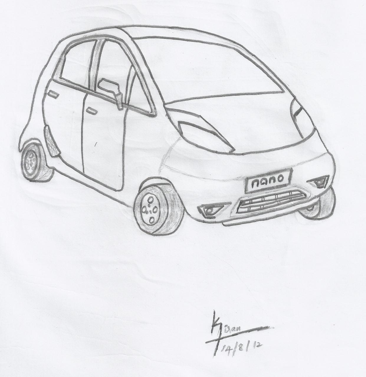 Drawing Car - Free Hand Sketching: September 2012