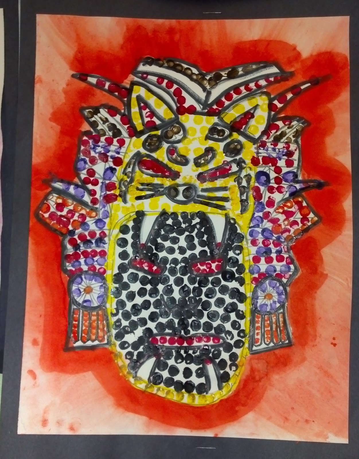 Miss Gushard's Art Blog: Mayan Masks.