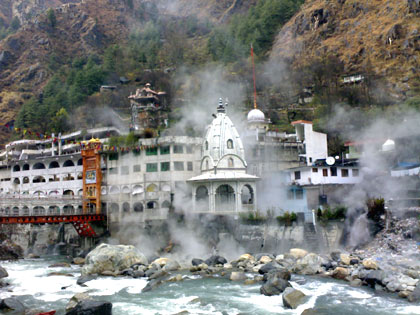 Manikaran Hot Water in Spring - We love Himachal