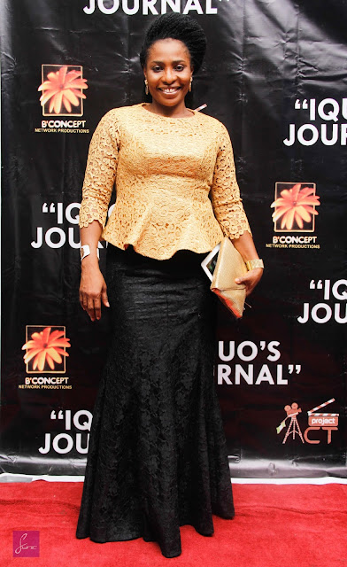 Blessing Effiom Egbe & Husband Step Out For Iquo's Journal Movie ...