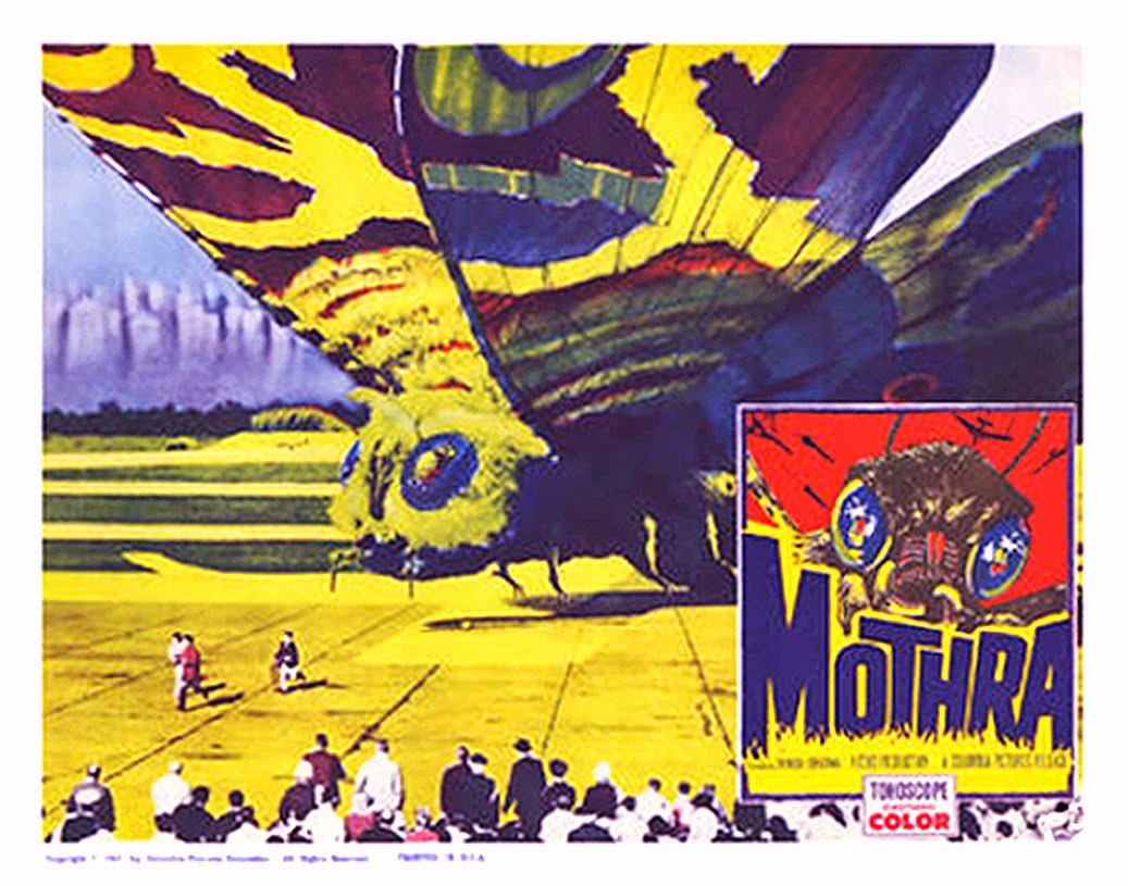 Bloody Pit of Rod: MOTHRA (1961) poster art