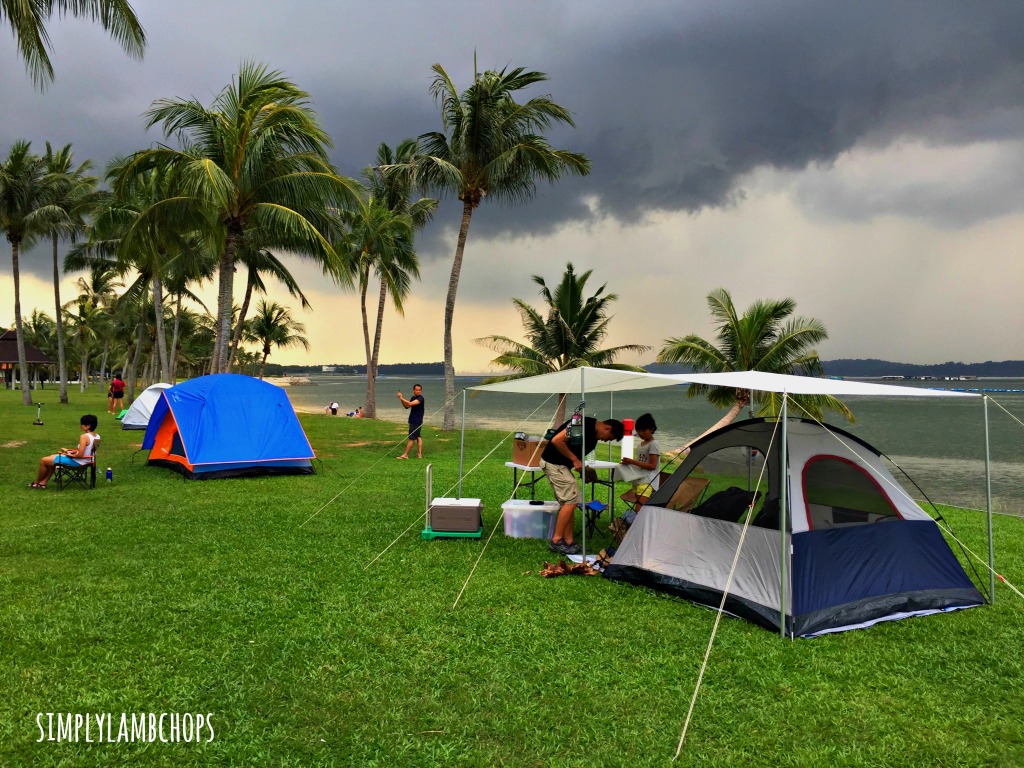 Family First: Camping with three kids at Pasir Ris Park - Simply Lambchops