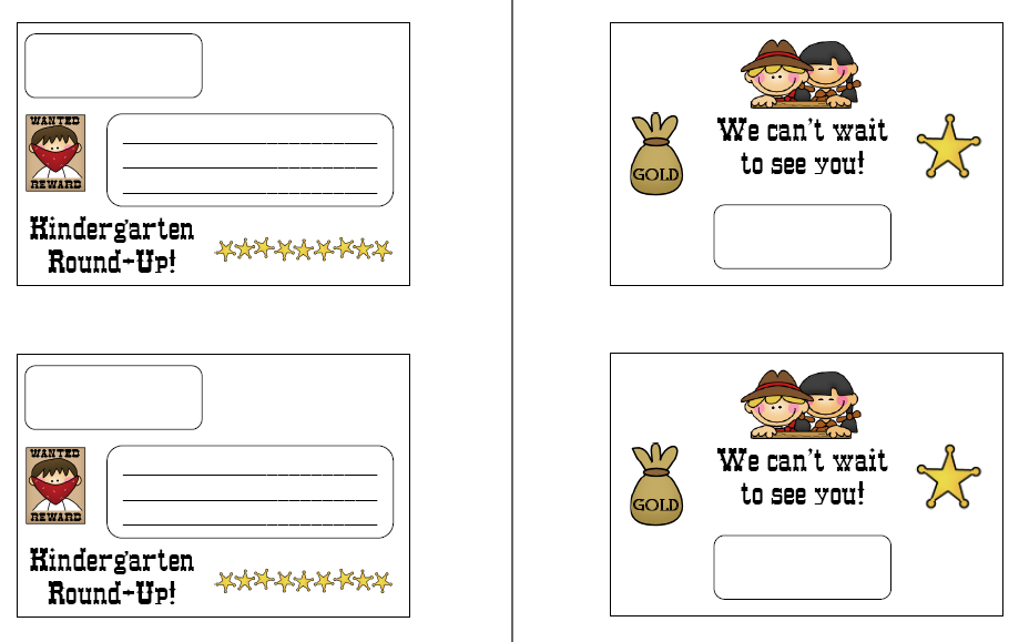 Kindergarten Round-Up! - Mrs. Stamp's Kindergarten