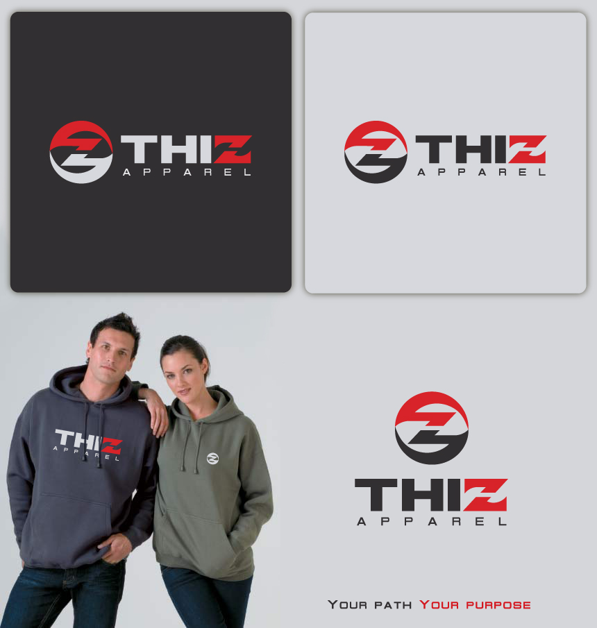 T-shirt logo design creative ideas: Apparel logo design idea