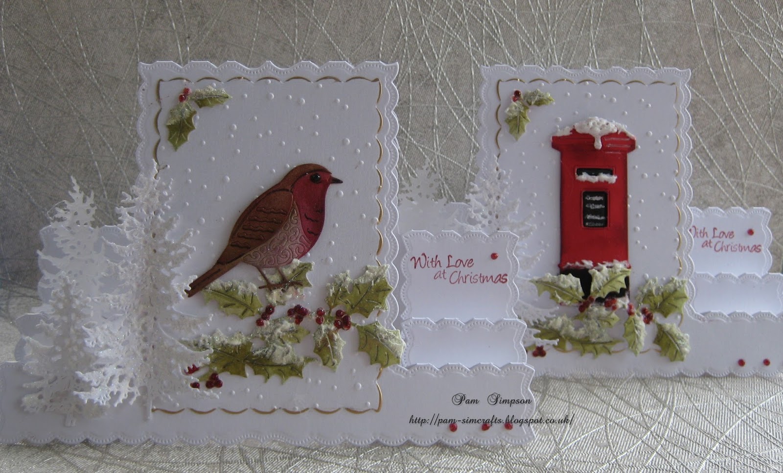 pamscrafts: Christmas Stepper cards.