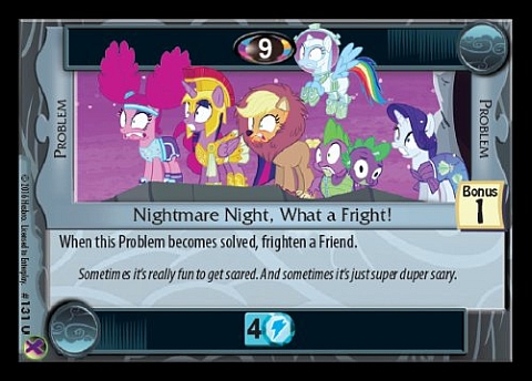 My Little Pony Nightmare Night, What a Fright! Marks in Time CCG Card ...