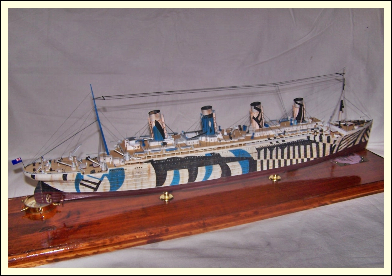 maquetas-sario: RMS TITANIC CONVERSION AL RMS OLYMPIC ACADEMY 1/400 ...